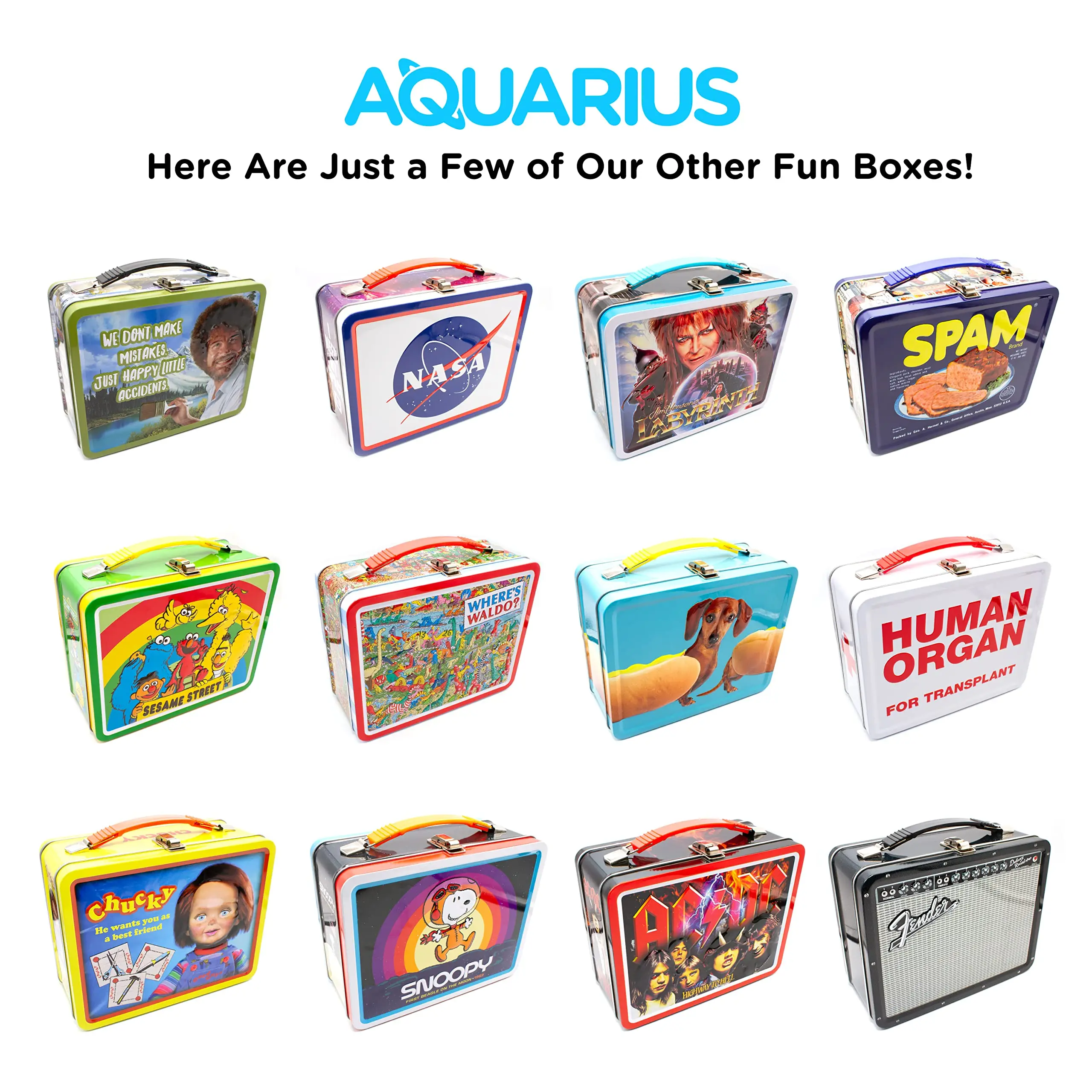 Personalized Embossed Cute Mini Tin Tool Box Mess Diy Lunch Box Tin ...