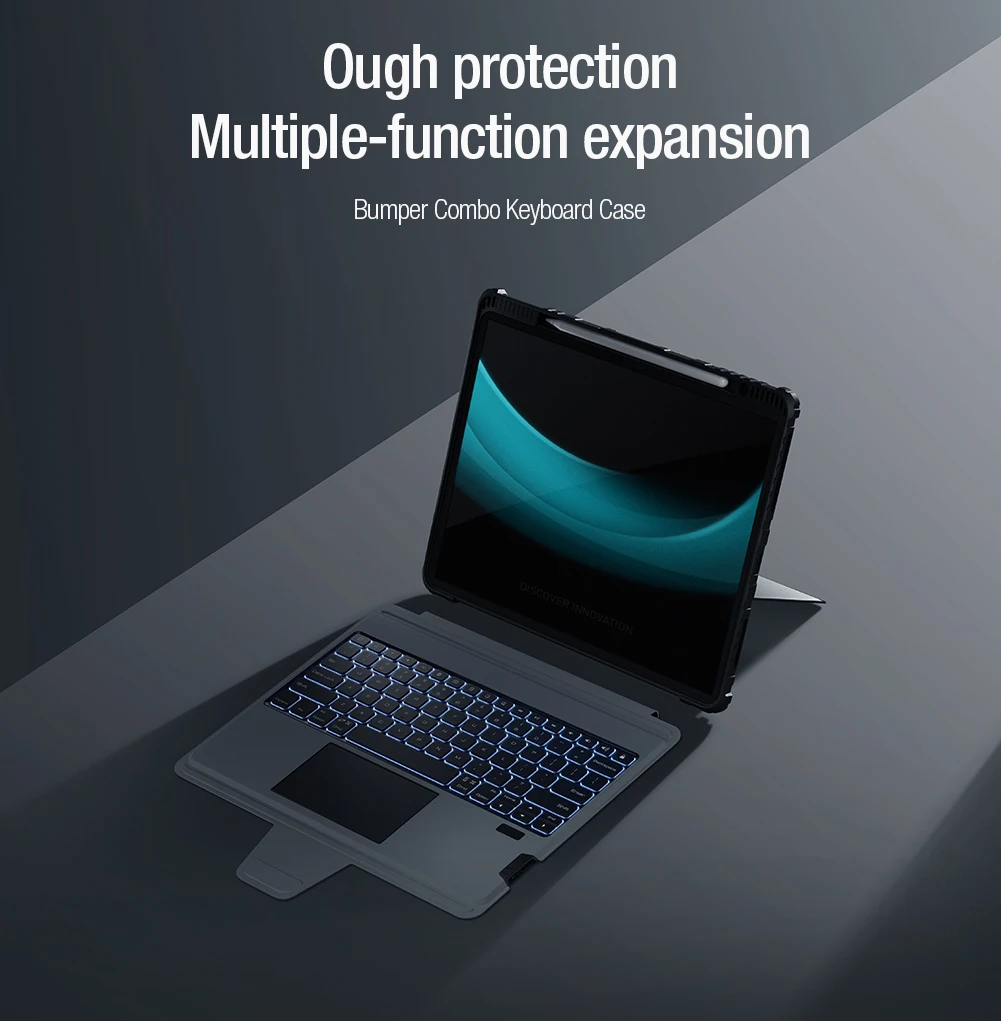 Nillkin Detachable Keyboard Case - Ipad 11 Backlit Trackpad