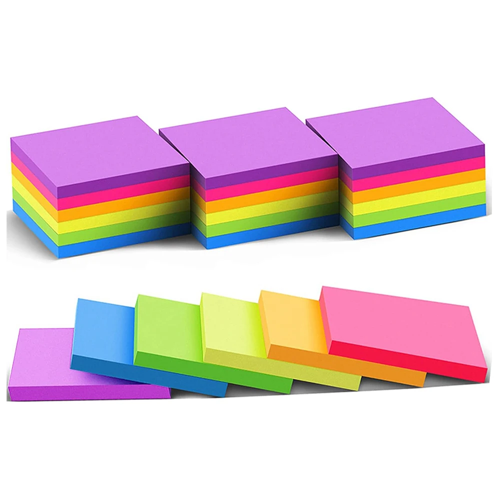 Simple Design Office Use Sticky Note Book Custom Multi-color Custom ...