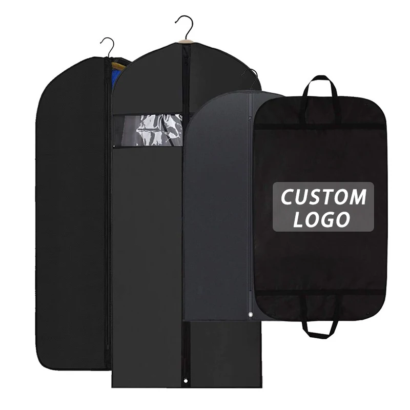 Personalized Logo Custom Garment Bags - Heavy Duty & Eco Friendly