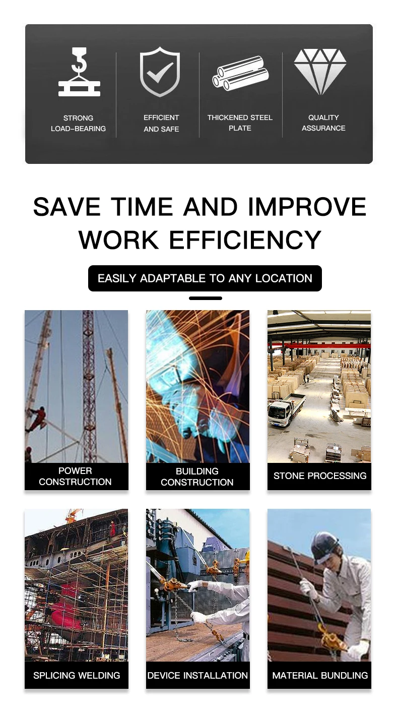 Double Loop Shackle Lifting Bow Lifting Buckle Chain Link Buckle Double ...