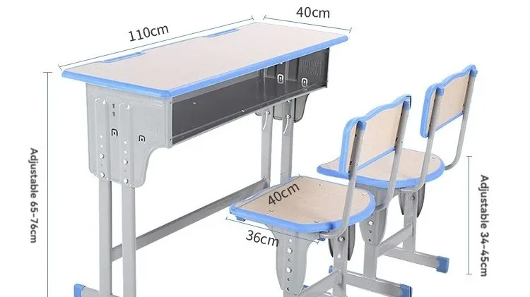 Lift Learning Table And Chair Double Children's Learning Desk Primary ...
