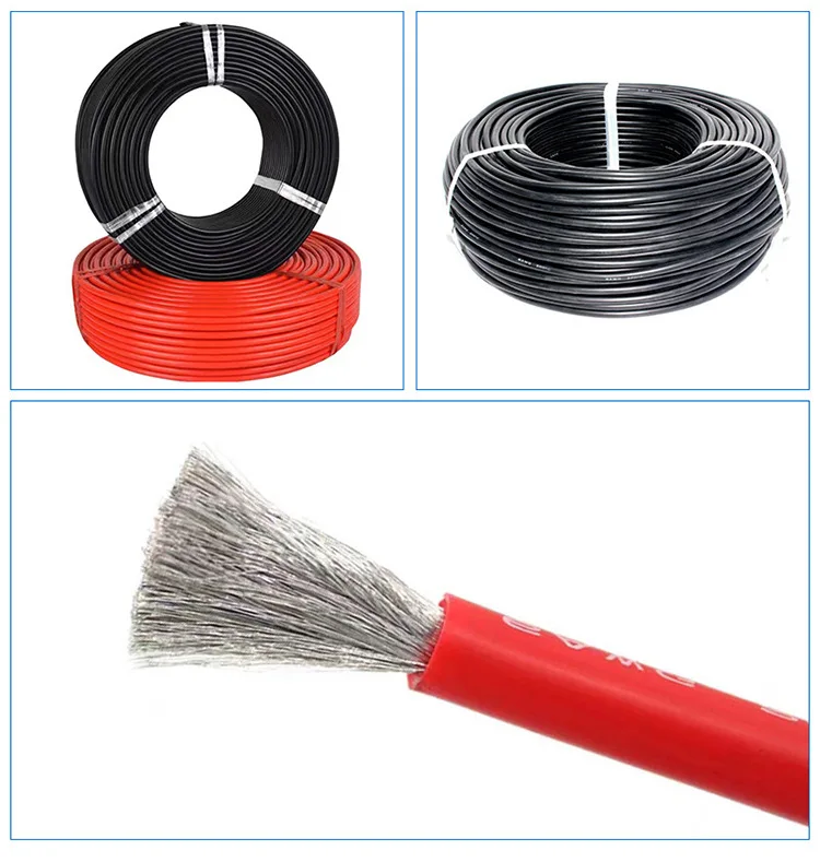 200 Degree Extra High Flexible Wire 0 1 2 3 4 6 8 10 AWG Tinned Copper ...