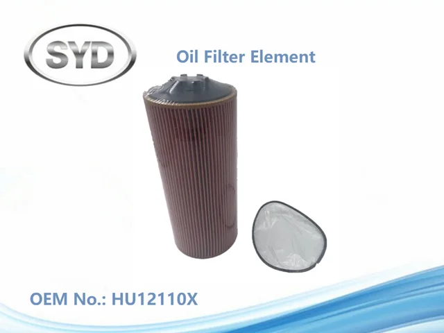 Diesel Engine Assembly Oil Filter Lube Filter Element Hu12110x/lf16046 ...