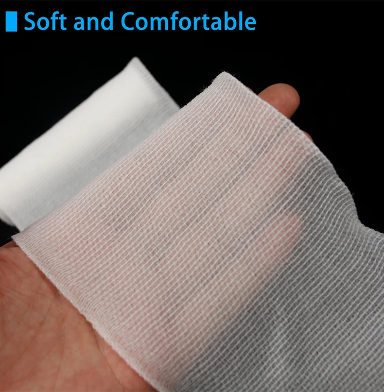PBT Gauze Bandage Roll Tape Rolled Gauze Wrap Breathable Gauze Wrap ...