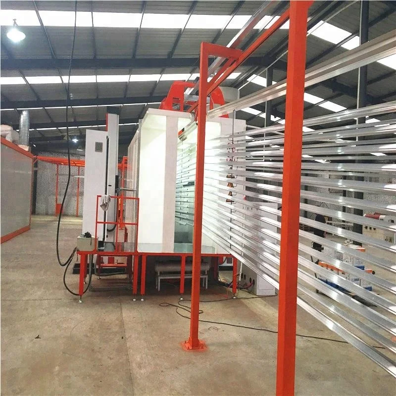 Aluminum Profile Powder Coating Line with Famous Brand PLC| Alibaba.com
