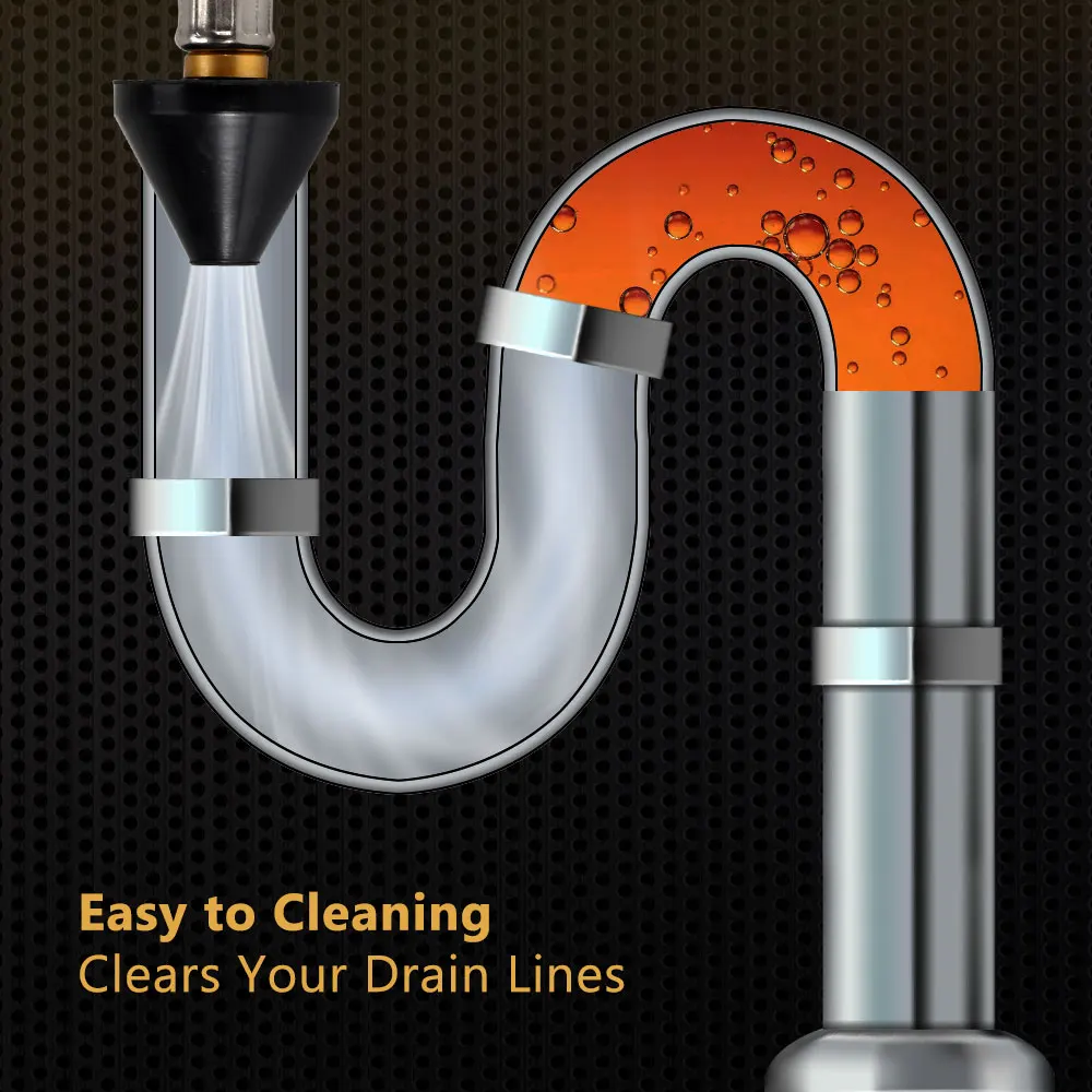 Wellbom CO2 Cartridge Drain Gun - Efficient Blaster Cleaner