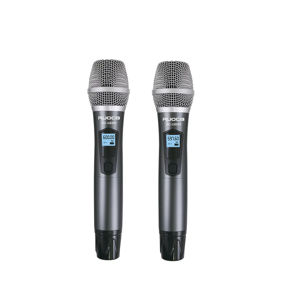 New Design Professional Dual Channel Uhf Handheld Wireless Microphone ...