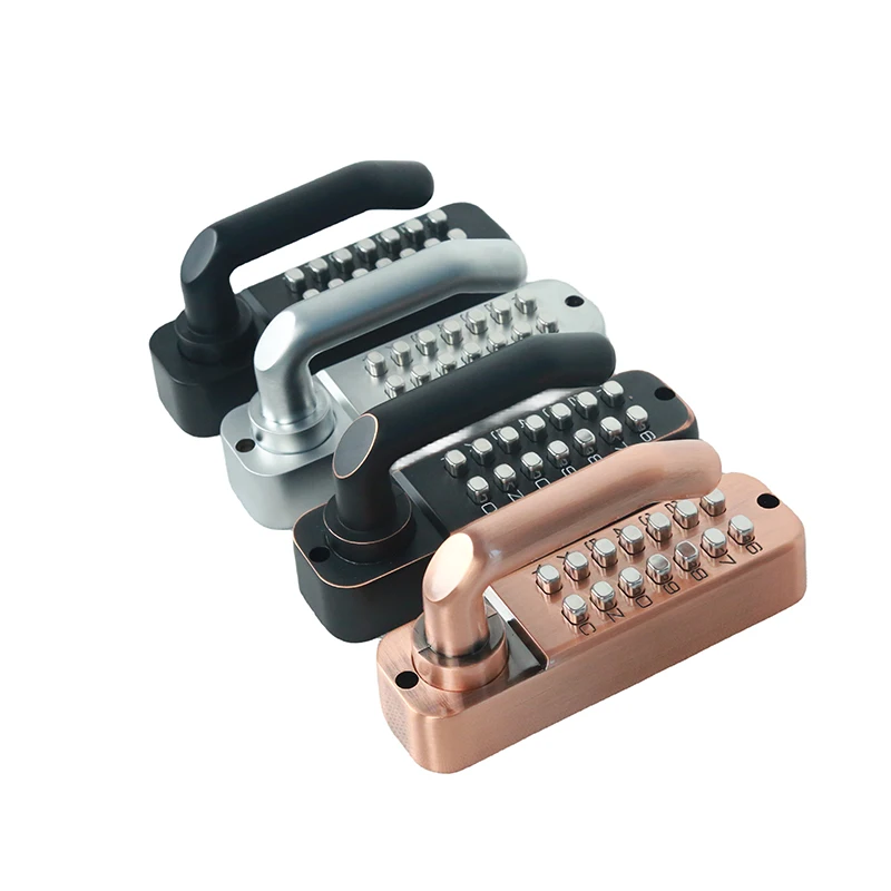 Aluminium Front Door Lock Yard Waterproof Mechanical Code Lock School ...