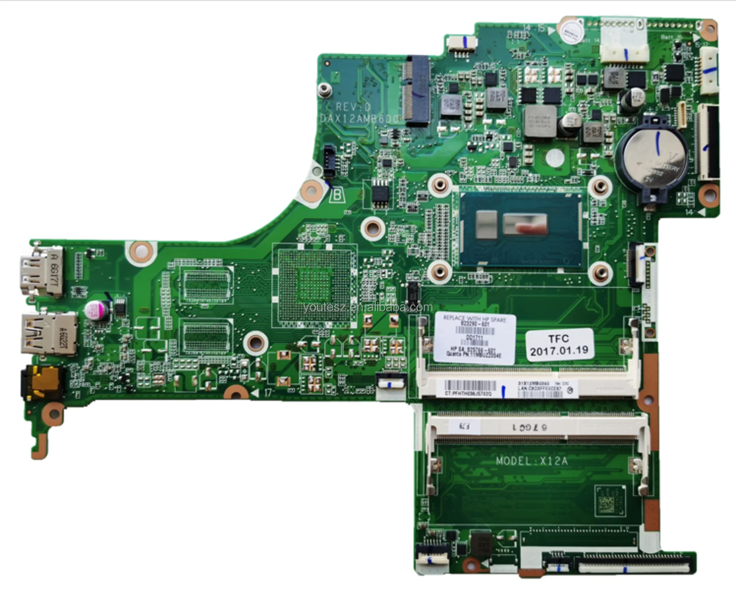 Laptop Motherboard 823290-601 841779-001 for Pavilion 17-G