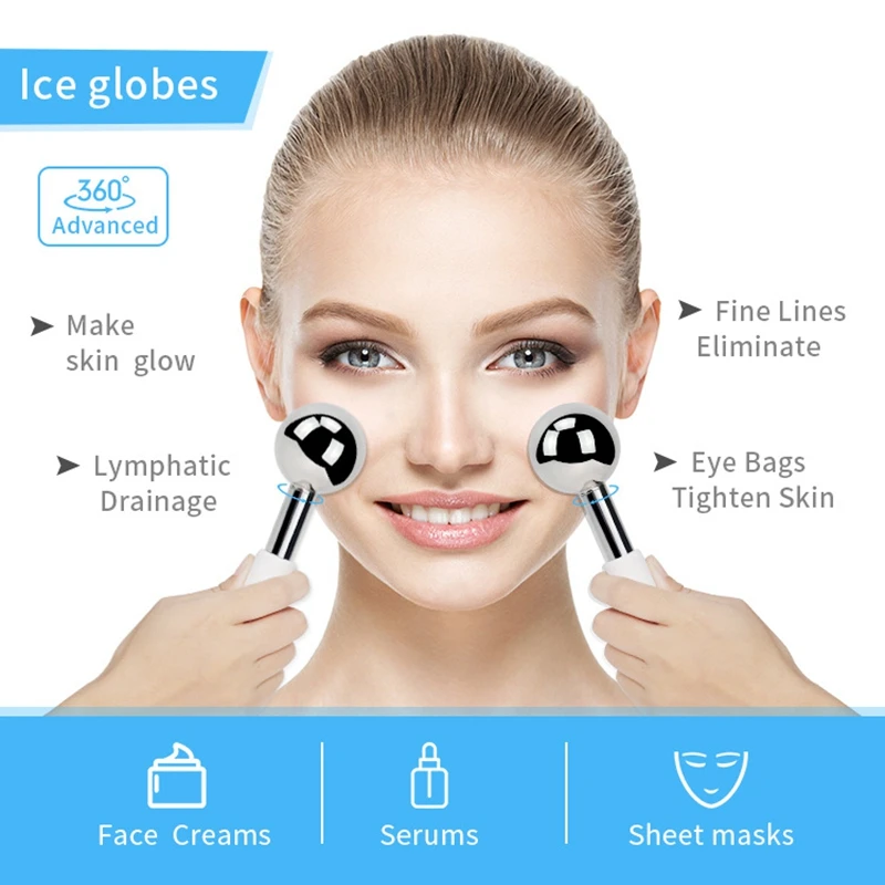 2026 Wholesale Cryo Stick Cold Ice Globes for Face Stainless Steel ...