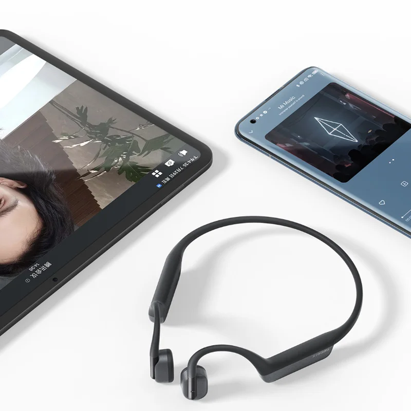 Xiaomi Bone Conduction Headphones Blue-tooth Compatible Microphone ...
