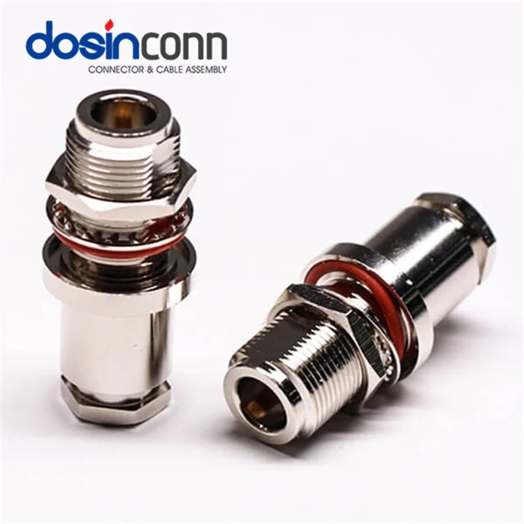 Dosin Rf Connector N Female Adapter To F Female Connector N-type Male 1/2" Superflex St ...