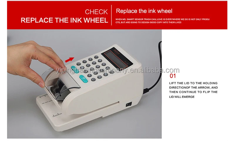 DY330 Electronic Check Writer & Business Check Printer - Customized OEM