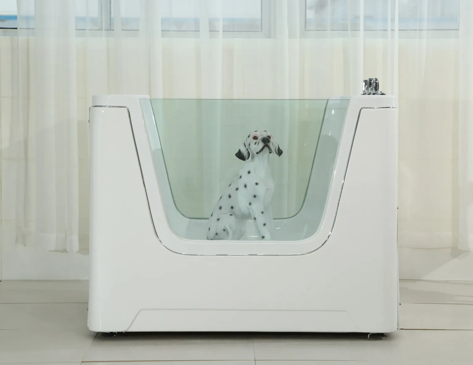Smart Walk in Tub - Dog Ozone Bath Tub Pet Product Shower