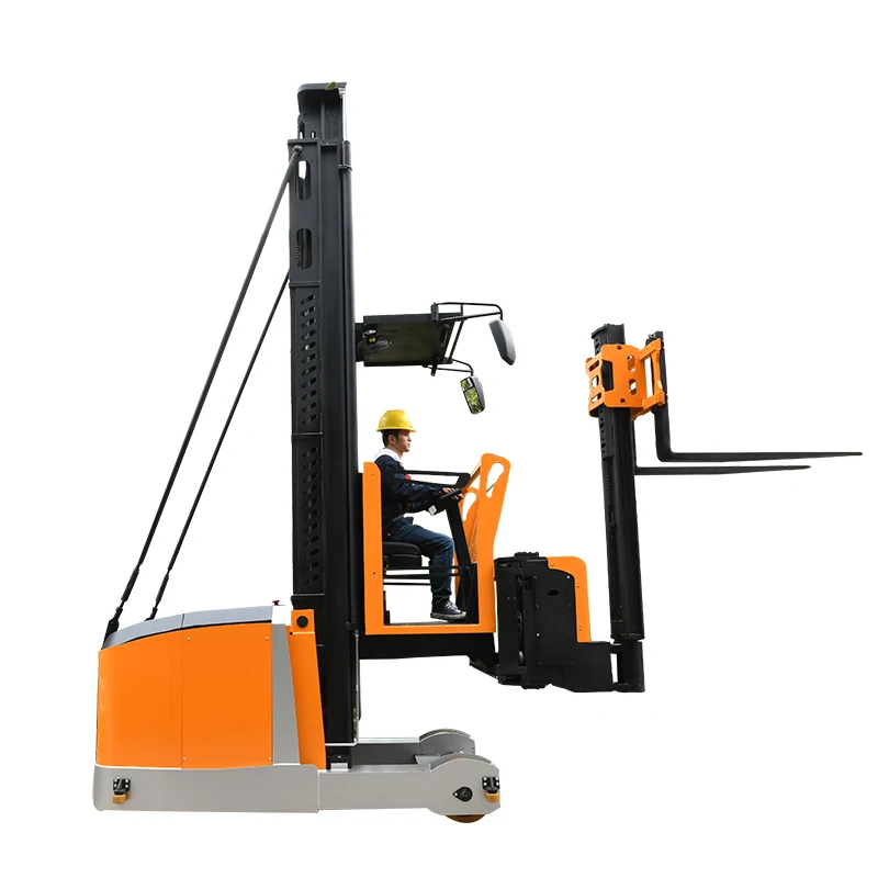 3way Pallet Stacker Turret Forklift - VNA Electric Forklift