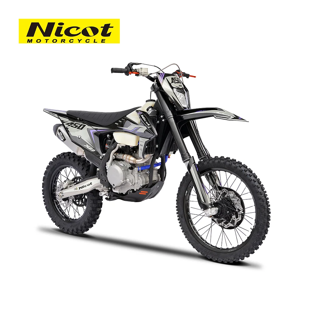 Nicot KR8 450CC Dirt Bike - off-Road Moto Cross Motorcycle