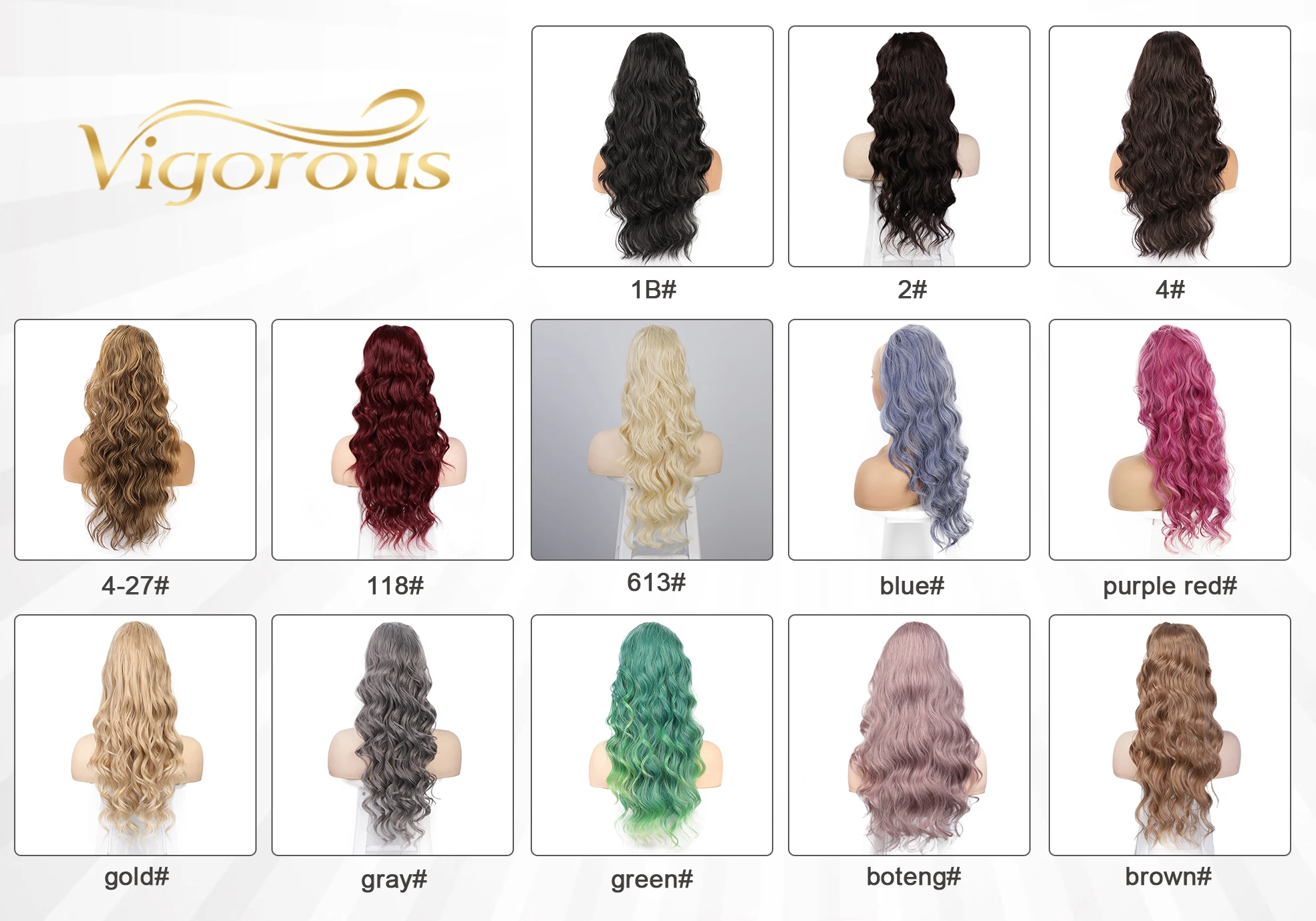 Vigorous Water Body Wave Headpiece Drawstring Ponytail for Women Heat ...