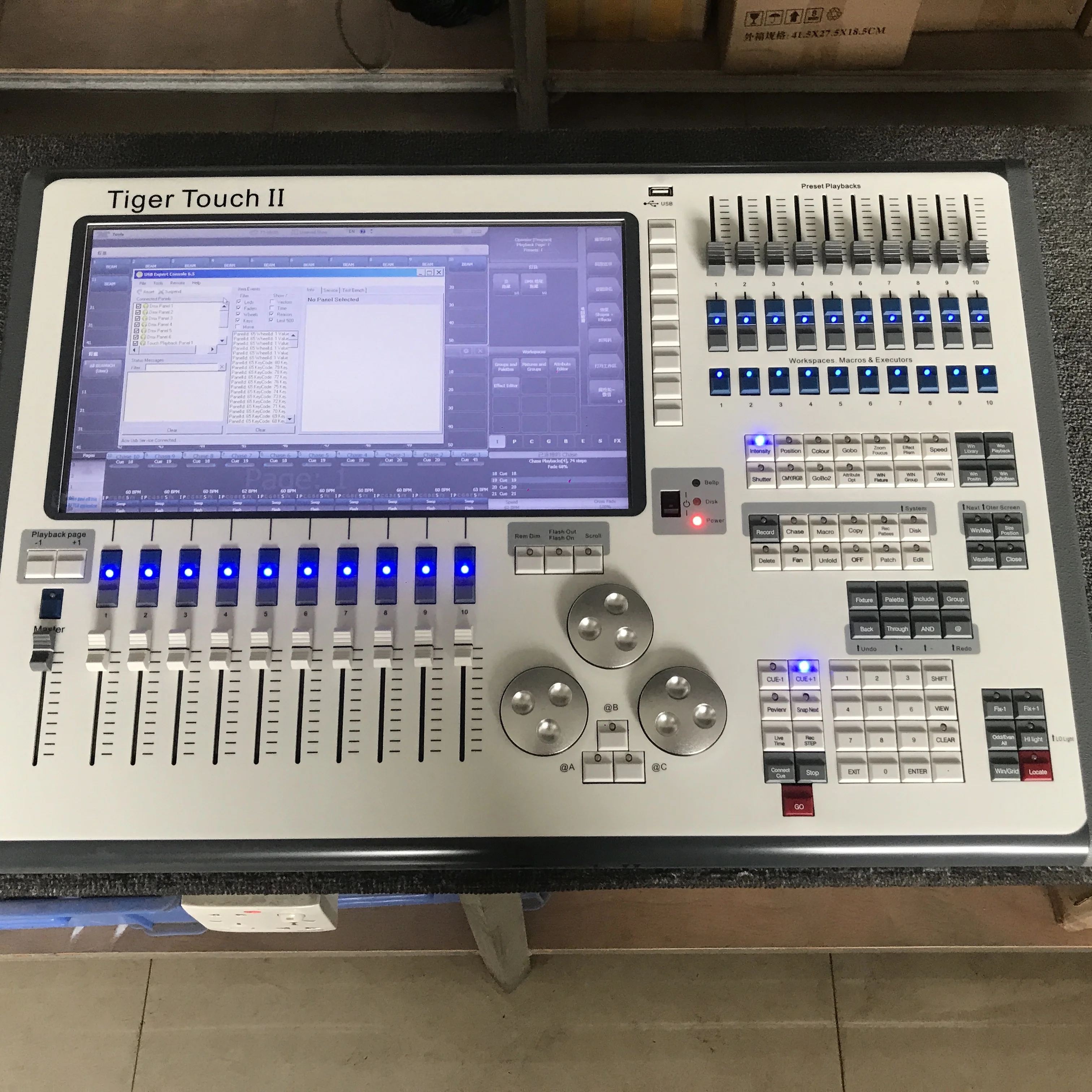 Modernized Tiger Console CMS Encoder 1 Fast Stick V PC Handle Disco ...