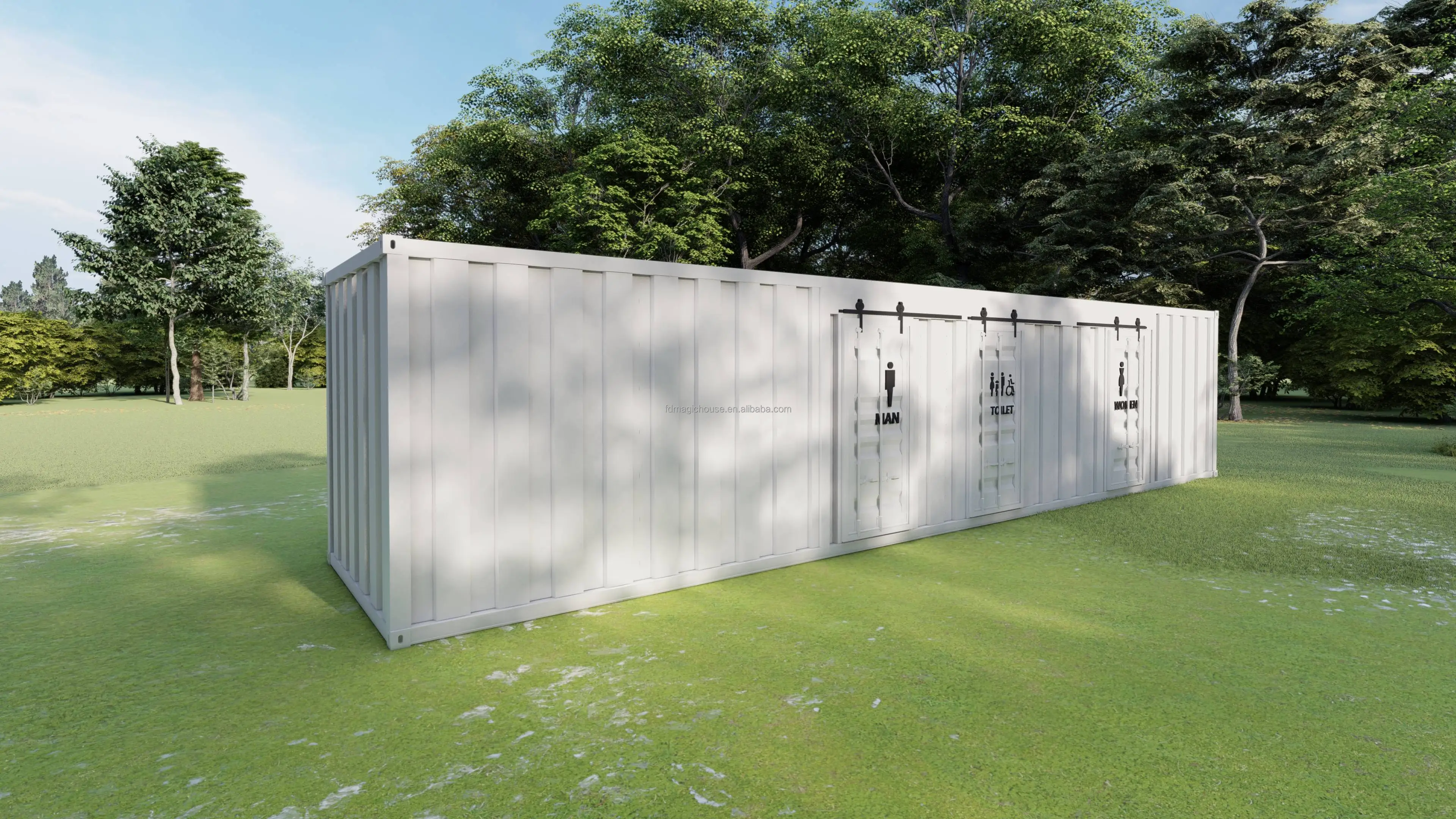 Luxury Mobile Container Toilets Events Mobile Public Mobile Bathroom ...