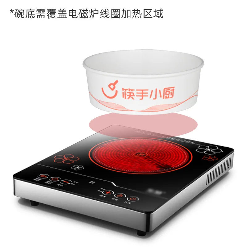 Disposable Paper Food Containers for Induction Cooking