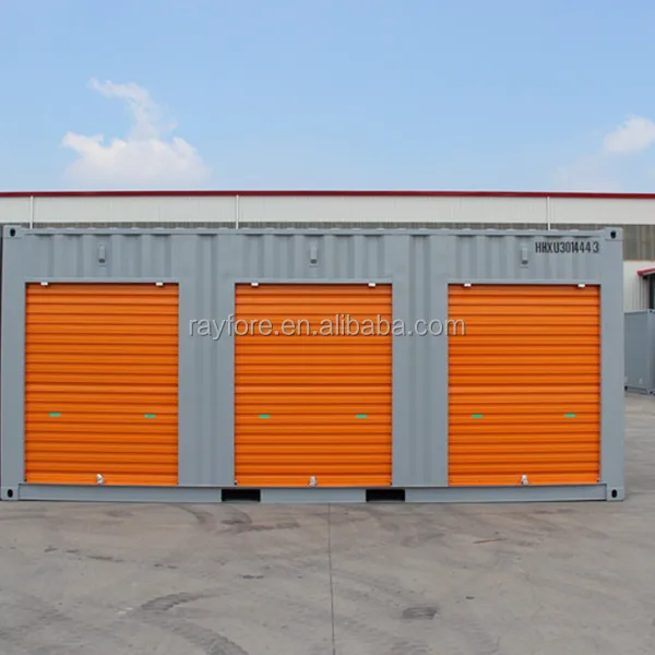 Multi Side Doors Opening 40ft Portable Self Storage Container