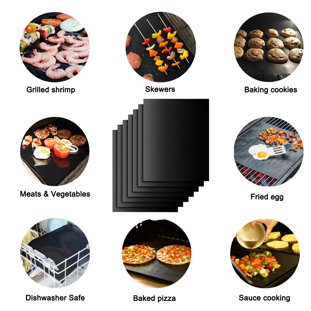Customized Fire Retardant Cooking Mat Non-stick Oven Liner Roll ...