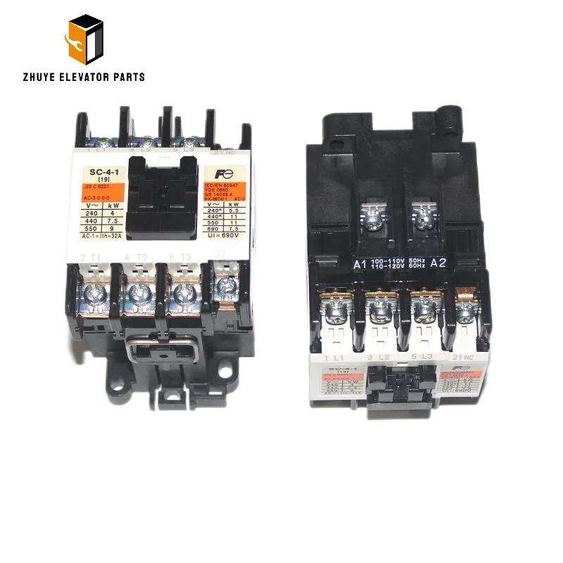 Industrial Design Style SC-4-1/G AC110 Elevator Contactor High Quality Spare Parts for Elevators ...