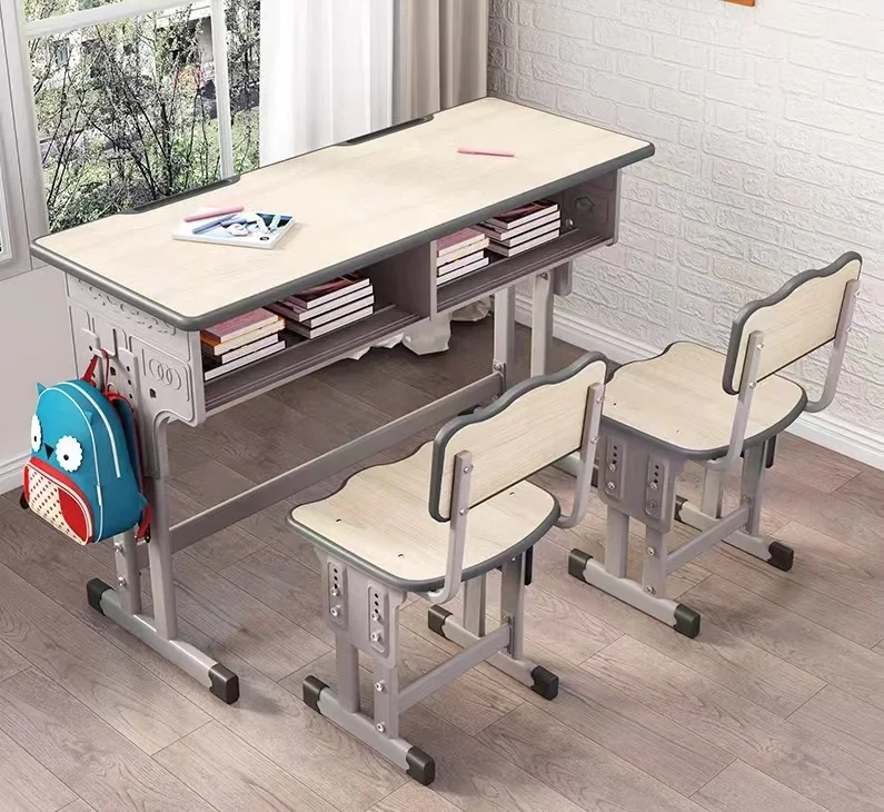 Modern Metal School Desks and Chairs for Classroom Apartment Home ...
