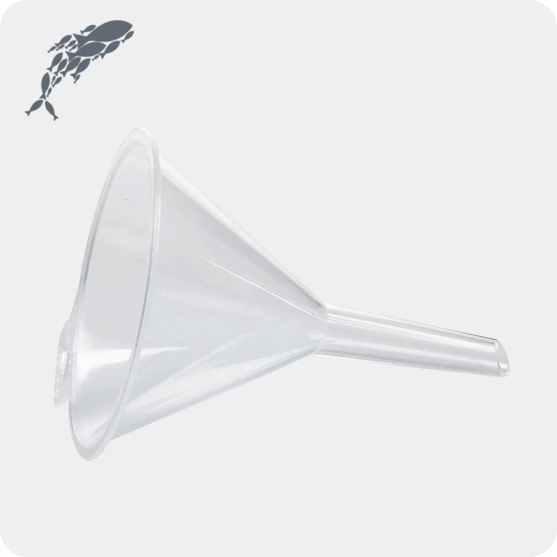 AKMLAB Portable Large Plastic Lab Funnel - 50mm to 120mm