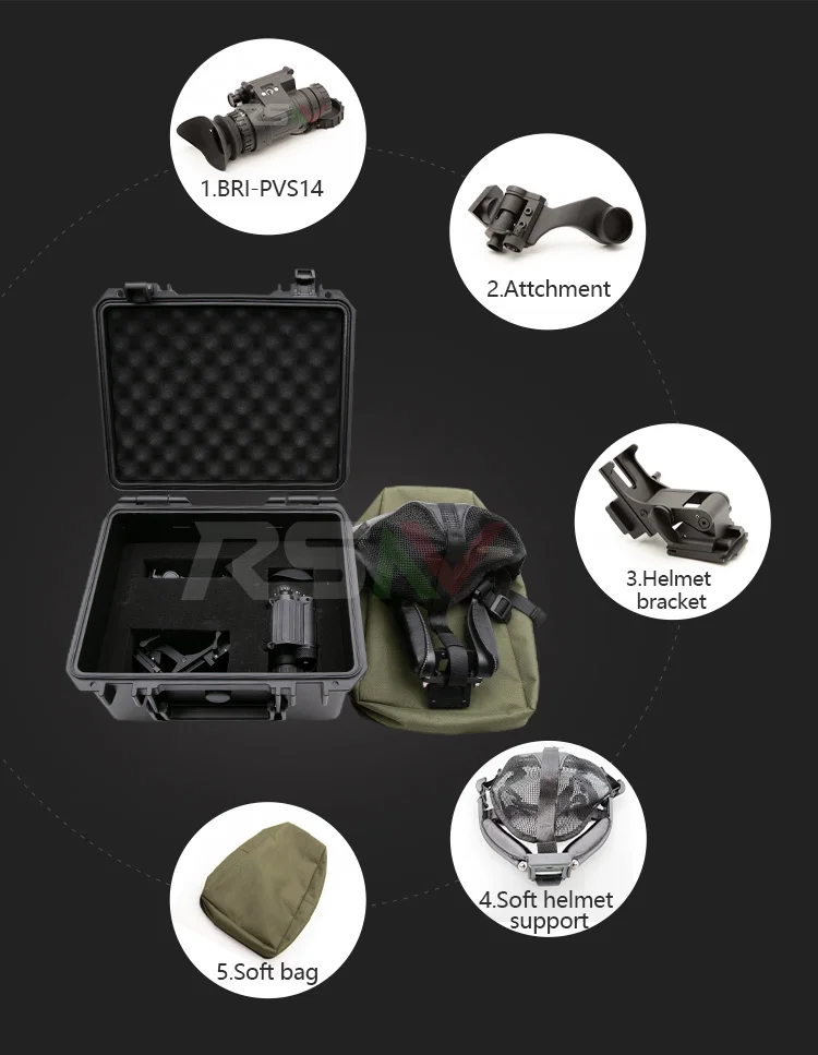 Customizable Gen 2+ Night Vision Image Intensifier Tube Mx10160 For ...