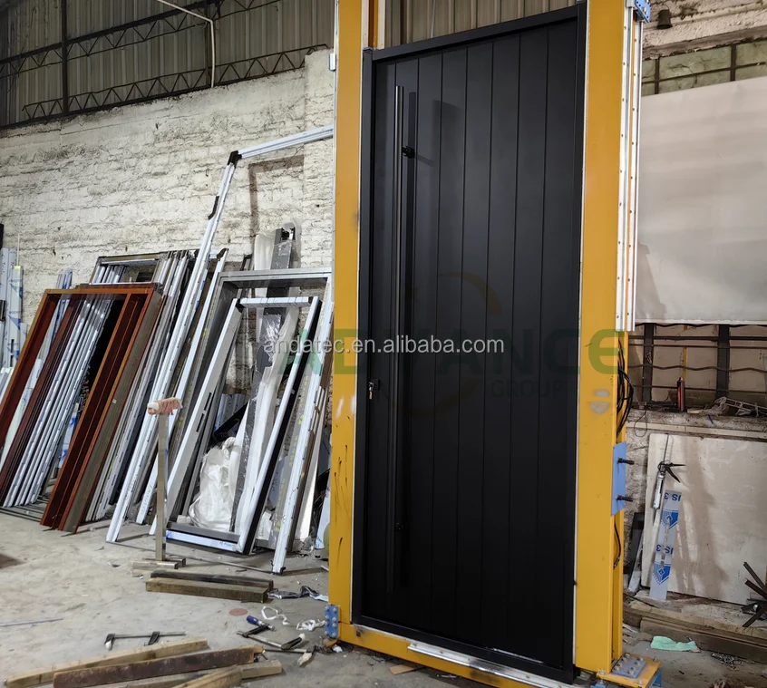 Extra Large Modern Exterior Solid Wooden Front Entrance Pivot Entry ...