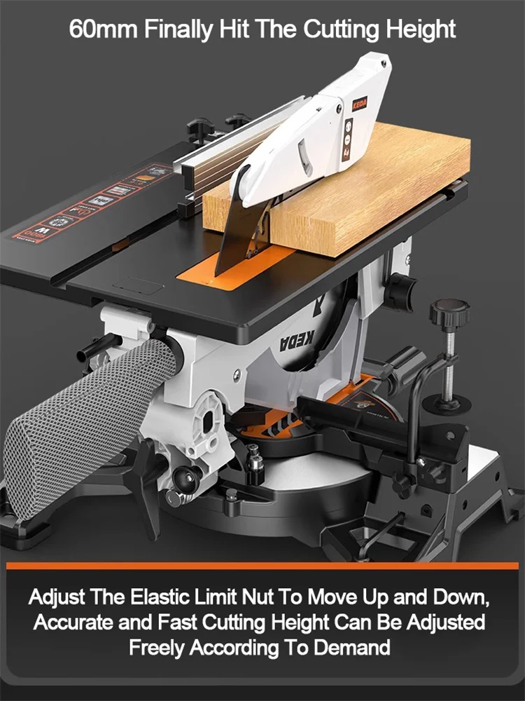 Multifunctional Table Saw - Precision Woodworking Tool