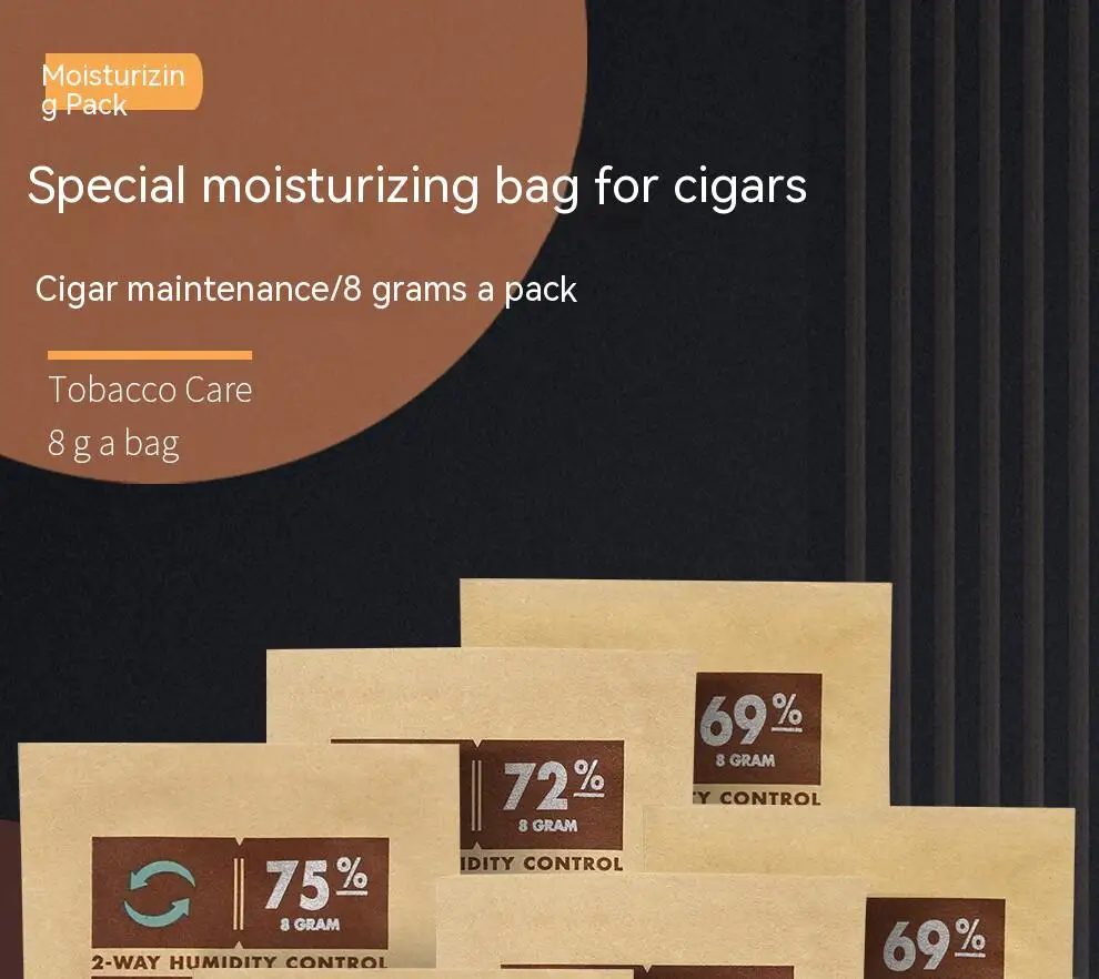 Hot Sales 2-way 65% 69% 72% 75% RH Humidity Control Pillow Cigar ...