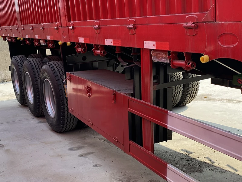 3-axle Guardrail Semi-Trailer - Efficient Cargo Transport