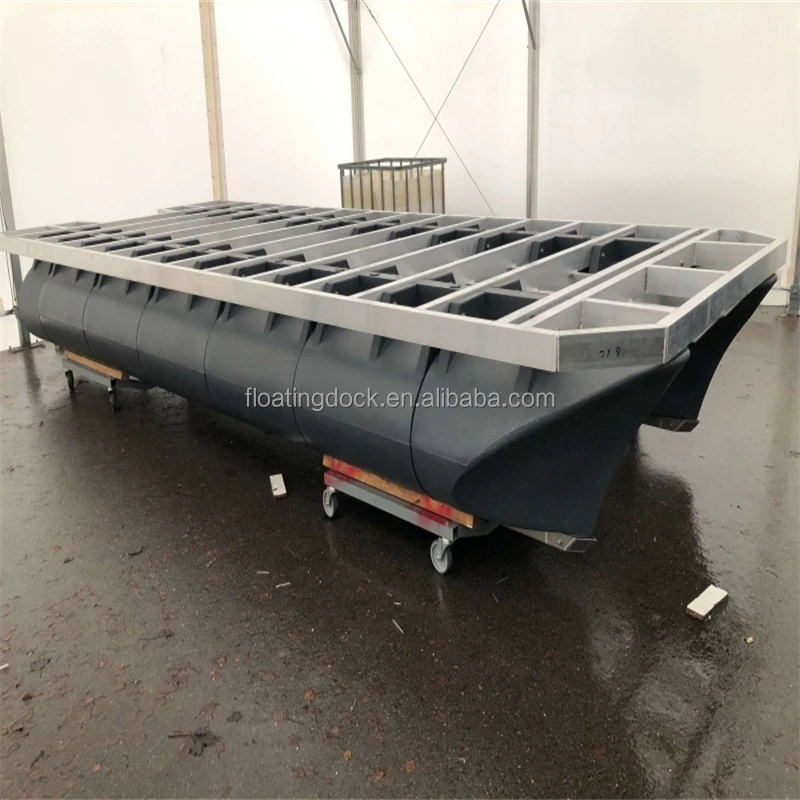 Easy Installation DIY Modular Floating Pontoon House Boat