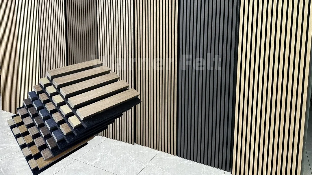 Akupanel Wood Acoustic Slat Wall Panel Sound Absorbing Acoustic Slat ...