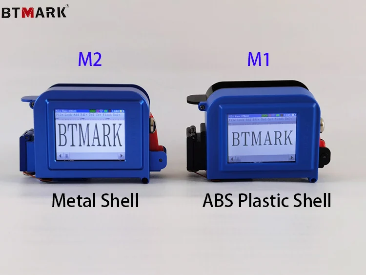 BTMARK Mini Printer Handheld Inkjet Printer Quick Drying Hand Held ...