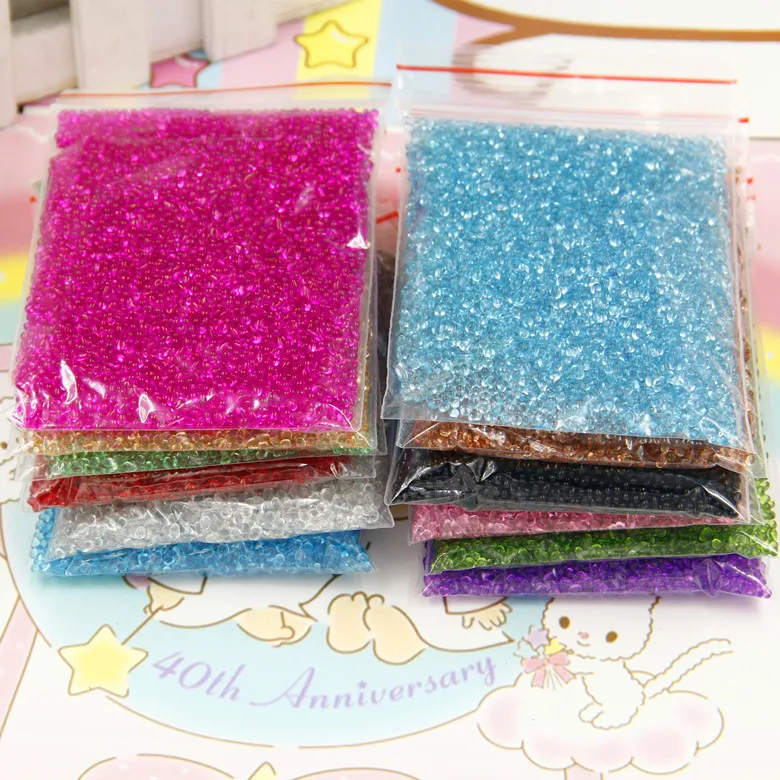 Supply Craft Creative Fishbowl Beads Slime Add Ins Plastic Loose Beads ...