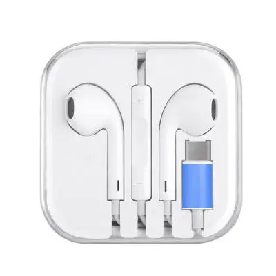 High Quality Type-c Earphones Wired Headphone In Ear Wired With C Type ...