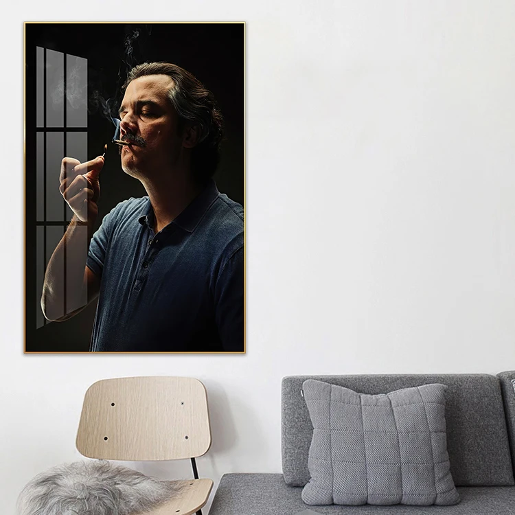 Pablo Escobar Painting Rapper Wall Art Portrait Prints And Poster Pop ...