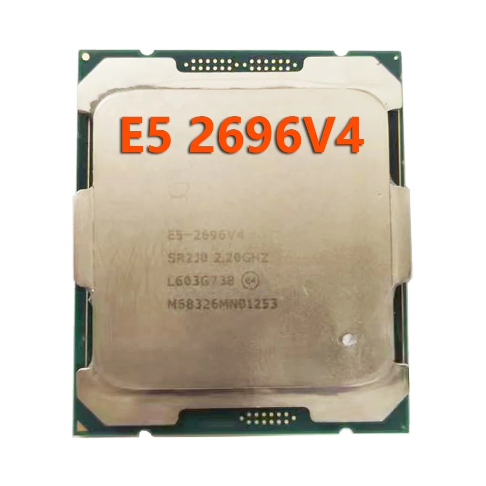E5-2696V4 Original for Intel Xeon E5-2696V4 CPU 22-cores 2.20GHZ 55MB 14nm LGA2011-3 E5 2696 V4 ...