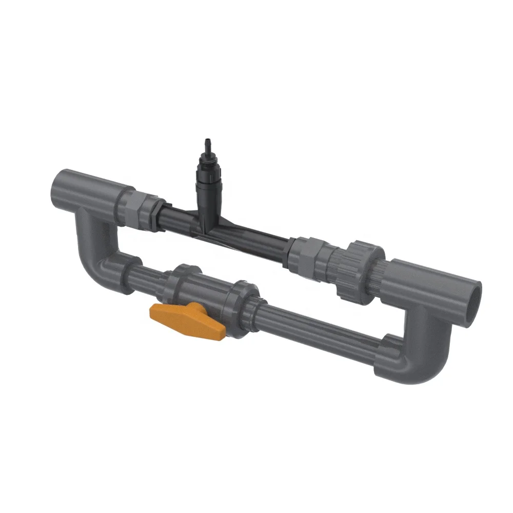 HH-P25 PVDF+PVC Venturi Injector Ejector Venturi Tube Venturi Water ...