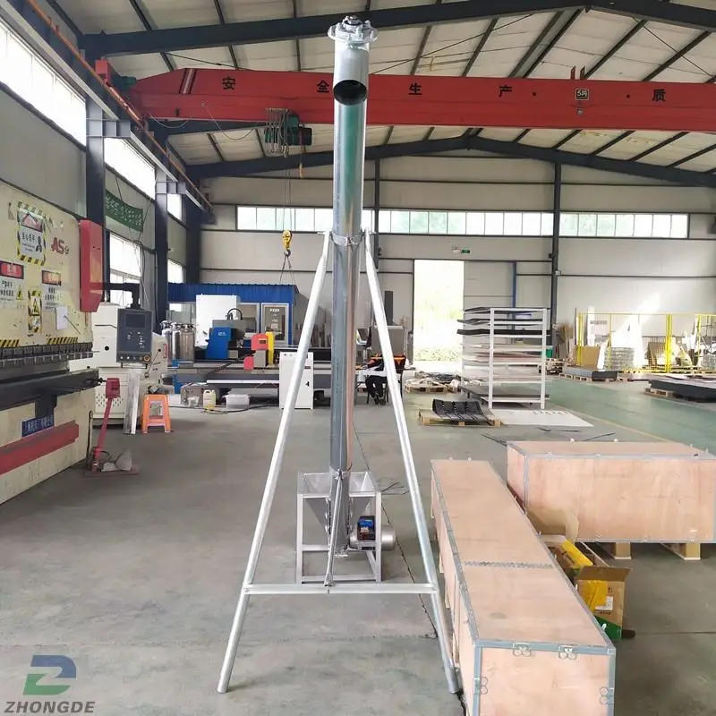 Screw Elevator Feeder Stainless Steel Conveyor Particle Powder Elevator ...