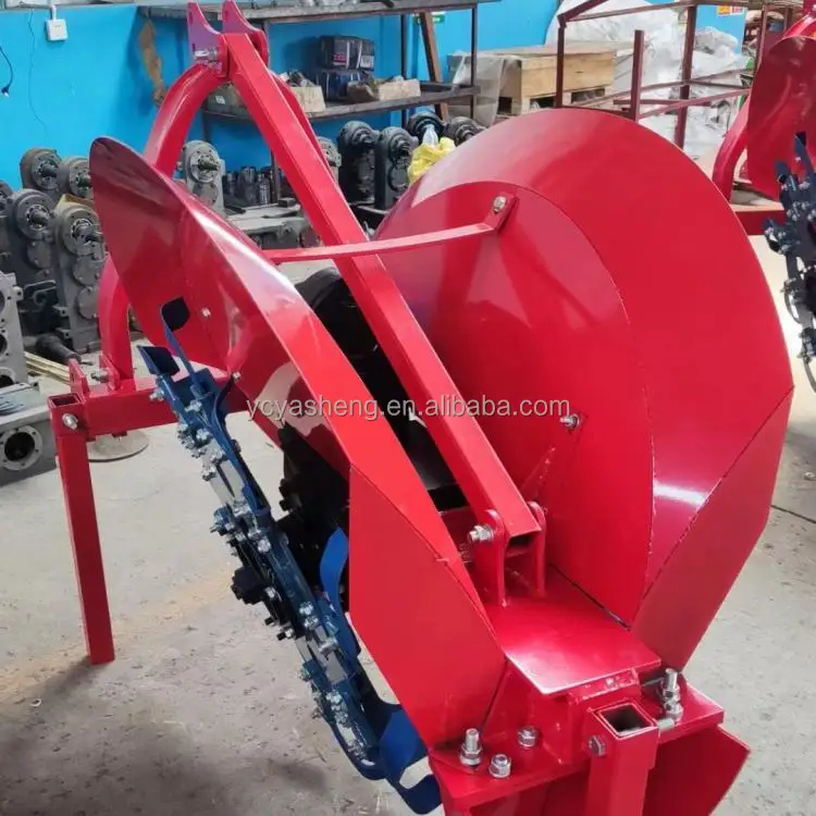 High Performance Farm Trencher Machine Digger Tractor Pto Driven Disc ...