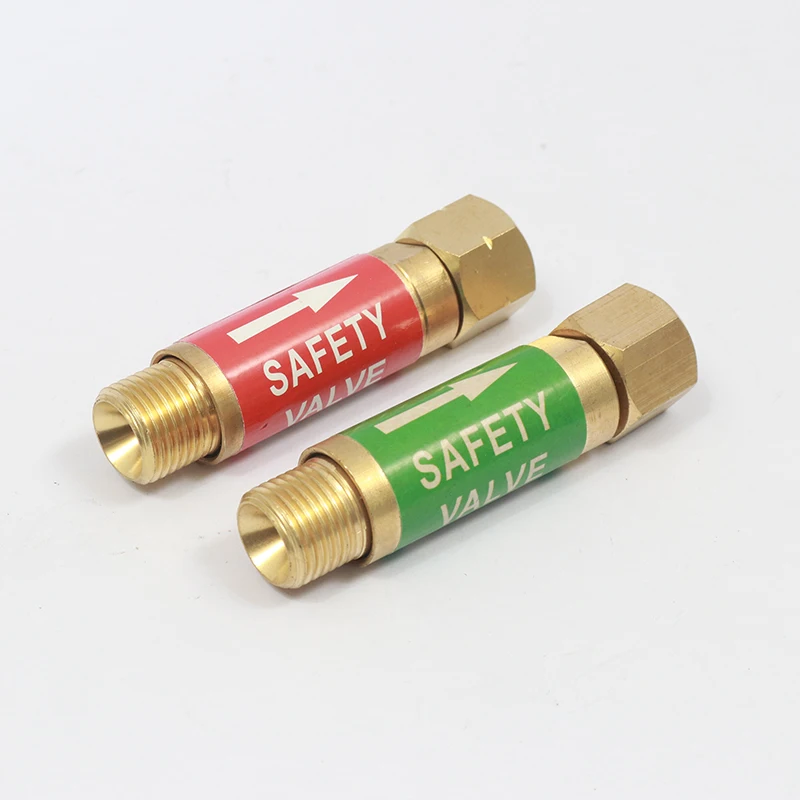 Youpin Oxygen Acetylene Flashback Arrestors Set Regulator End 9/16-18 ...