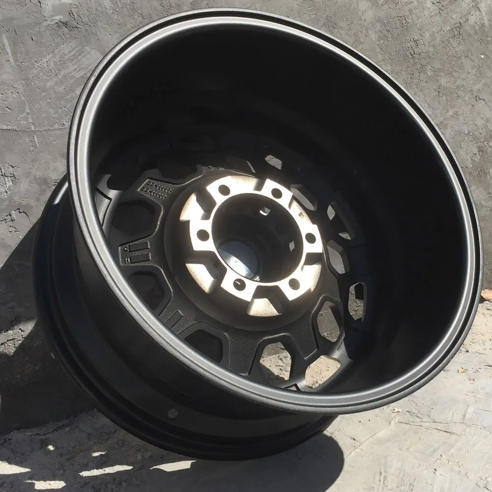 Aluminum Wheels 4x4 Wheel Rim Pickup Wheels 5x150/127 Matte Black 6x139 ...