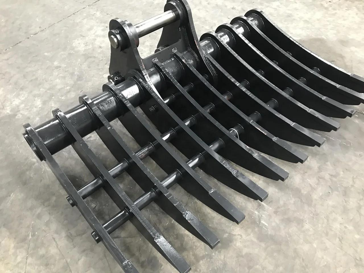 Excavator Rake Bucket Excavator Attachments Root Rake Lawns Reseeding ...