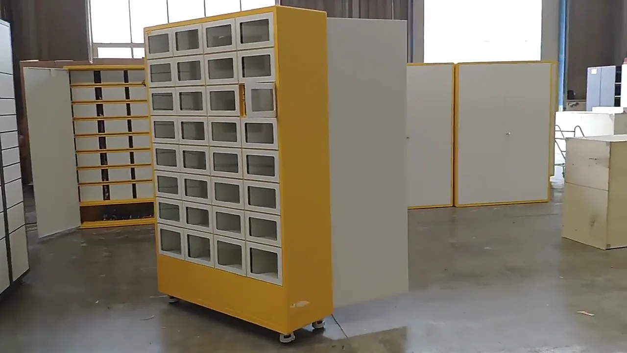 Fast Food Vending Machine Smart Heat Preservation Food Delivery Locker ...