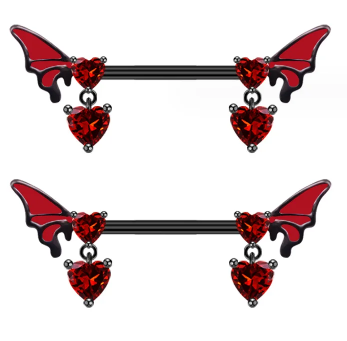 Bat Nipple Nose Earring Body Piercing Jewelry Wholesale Belly Ring For ...